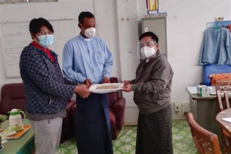 ကျောက်ဆည်မြို့ ပြည်သူ့ဆေးရုံကြီးသို့ ကိုဗစ် ၁၉ လုပ်ငန်းများတွင် အသုံးပ