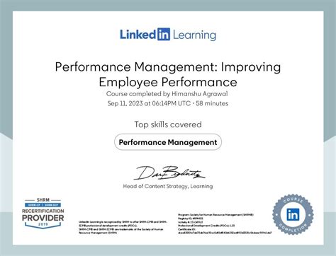 Himanshu Agrawal On Linkedin Just Completed The Linkedin Learning On