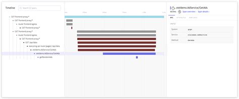 BugSnag docs › Performance › Distributed tracing › Trace overview