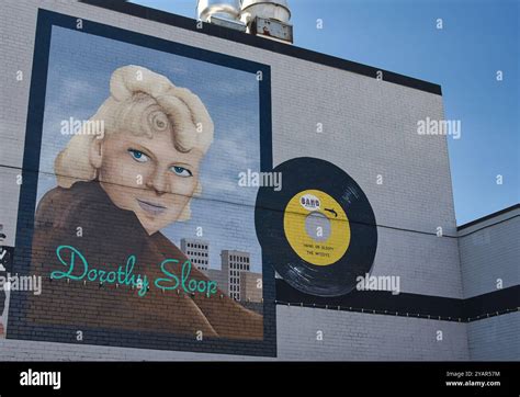 Historical Mural Of Steubenville Native Dorothy Sloop An American Jazz