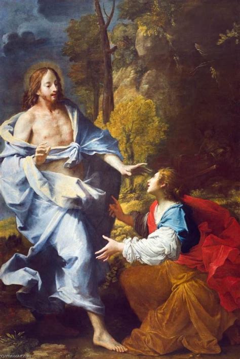 Museum Art Reproductions Noli Me Tangere 1632 By Mario Balassi 1604