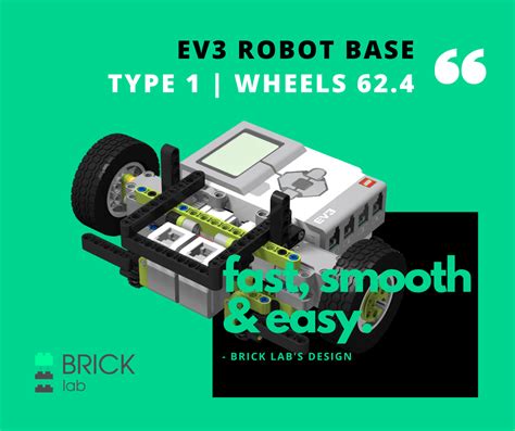 EV Robot Base Type Wheels Mm BRICK Lab