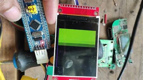 Prueba Grafica Stm32f103 Port De Adafruit Graphic Test Youtube