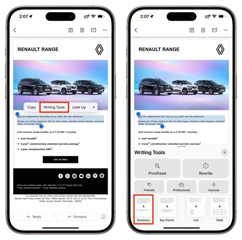 how to use apple intelligence to summarize emails articles and more