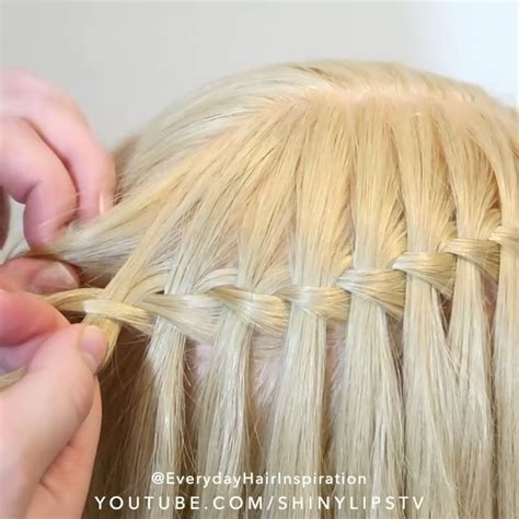 Waterfall Braid Step By Step Artofit