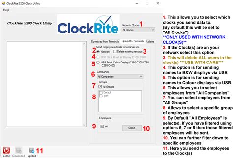 Clockrite Version 40334 Onwards Clockrite Support