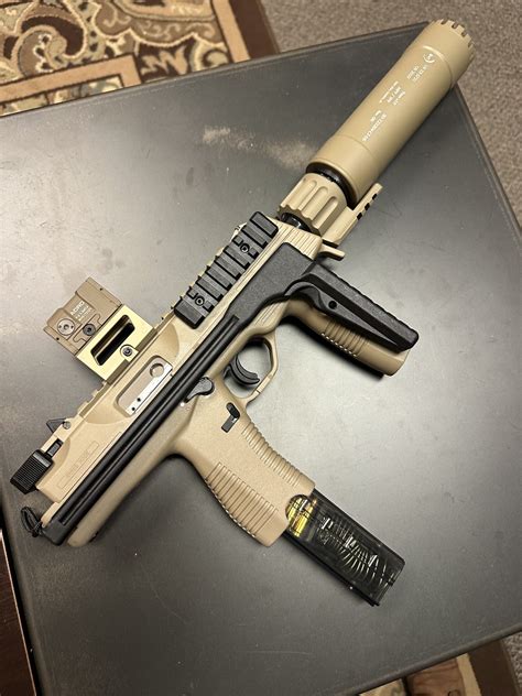 Bandt Tp9 Sbr Coyote Tan Tp9 Suppressor Package Optic Sold Separately