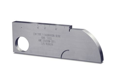 Iiw Type 1 Calibration Block Ndt Kits