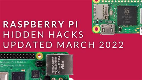 Raspberry Pi Hidden Hacks Updated March 2022 Techno Hub