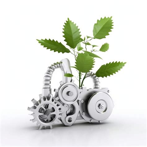 Premium Ai Image Bio Energy Concept