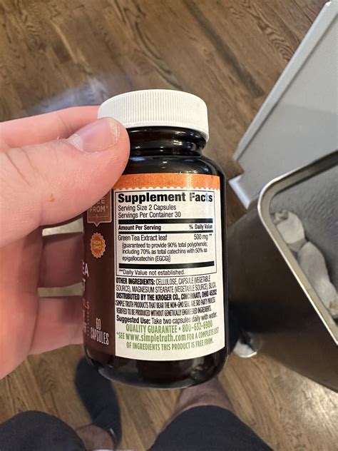 Am I Taking Too Much Green Tea Extract Rsupplements