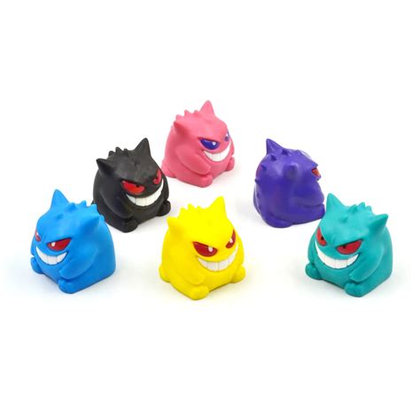 Multi Color Gengar Embrace Mischievous Spirit Kawaiikeycaps