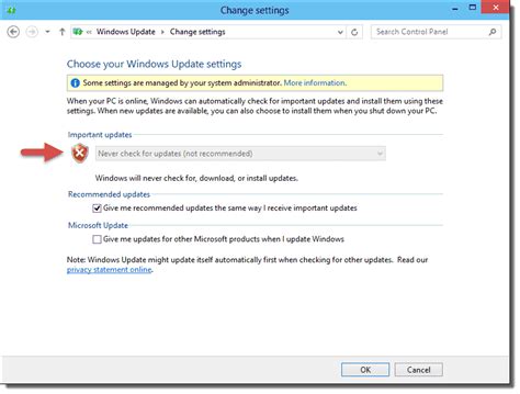 Disable Windows Update In Windows Sysops
