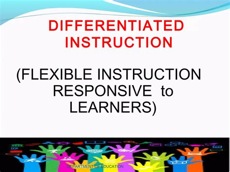 Differentiated Instruction Editted Ppt Special Education Education