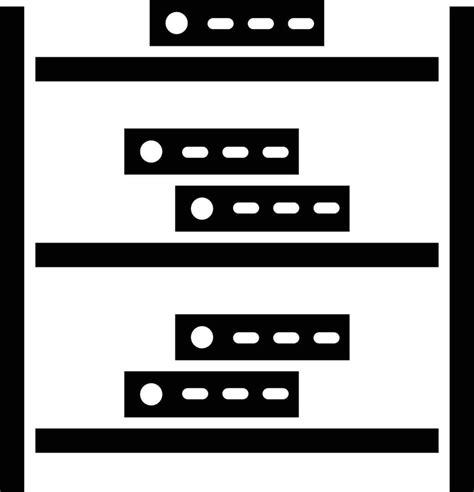server rack vector icon 30386742 vector art at vecteezy