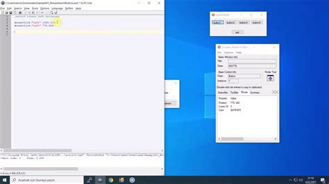 Autoit Window Info Mouseclick Kullanımı YouTube