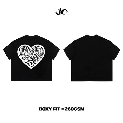 Kasui Shapeheart Boxy Form เสื้อยืด L Kasui L Boxy Fit Cotton 100 Shopee Thailand
