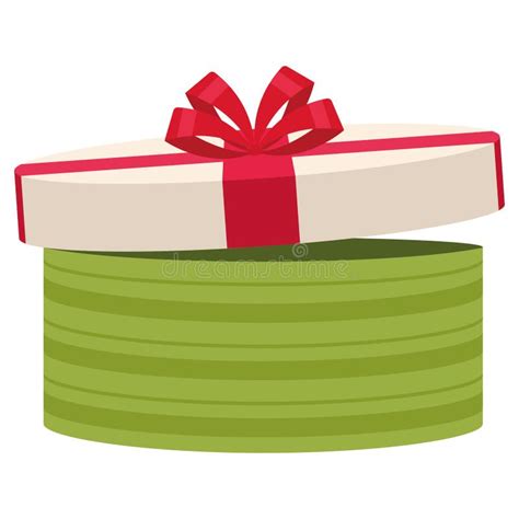 Colored Christmas Present Icon Vector Stock Illustration Illustration