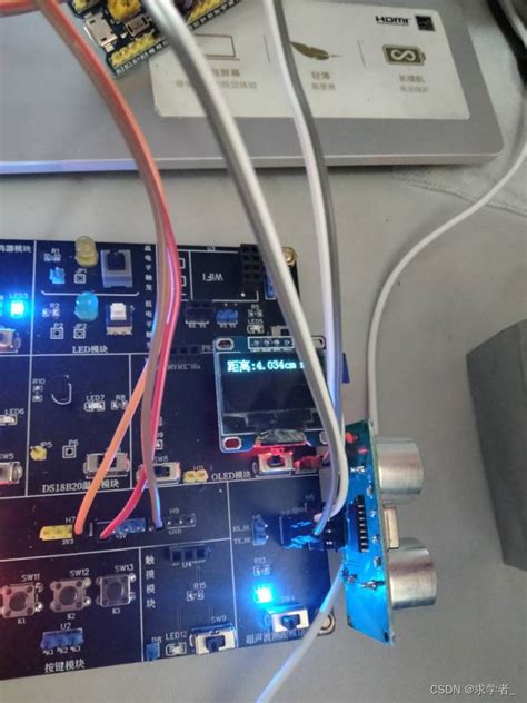 stm32基础——超声波测距 oled显示 蜂鸣器报警 stm32超声波测距oled显示 csdn博客
