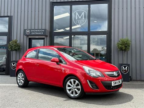 2014 Vauxhall Corsa Red Manual Right Hand Drive In United Kingdom For