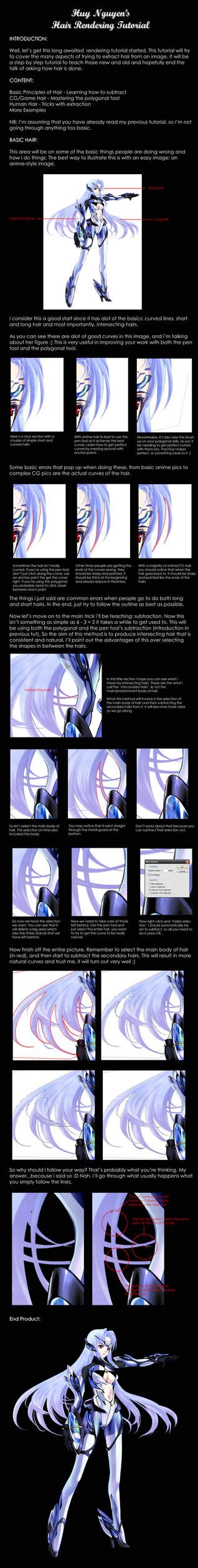 Hair Rendering Tutorial Part 1 By Sonic Gal007 On Deviantart