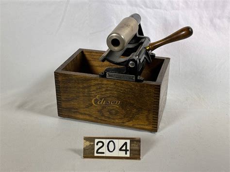 Edison Shaving Machine Auction