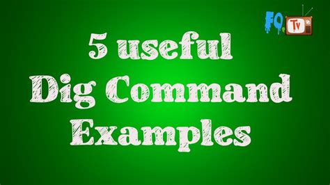 Linux Tutorial For Beginners Dig Command Troubleshoot Dns Issues