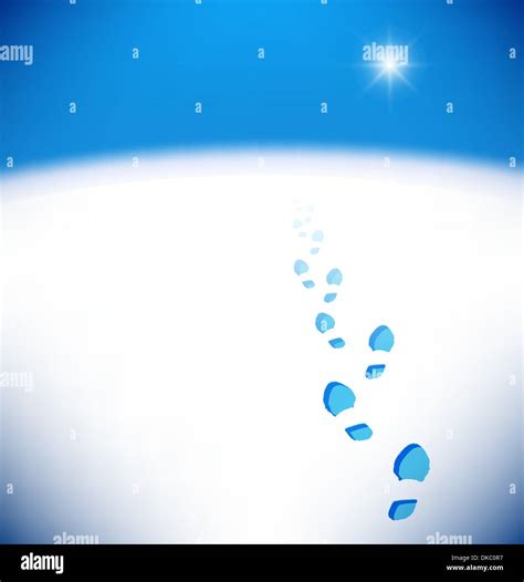 Scenic View Sunny Snow Stock Vector Images Alamy