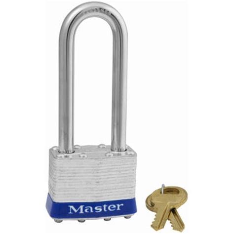 Master Lock 1dlj 175 In Laminated Padlock With 25 In Long Shackle