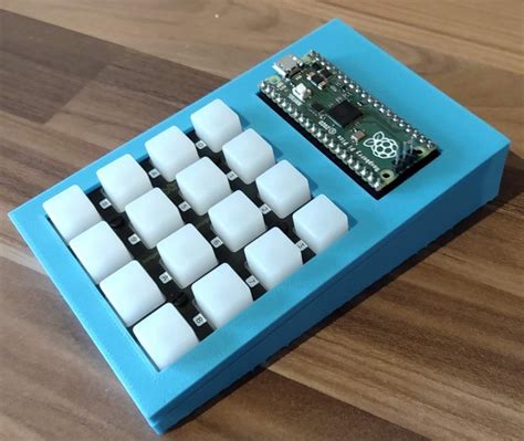 Pimoroni RGB Keypad Pico Case DPrinting Timelapse Adafruit Industries Makers Hackers