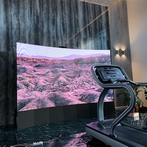 New Products 150 Inch Motorized Projector Screen Home Curve Hd Cinema Screen Led And Led