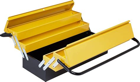 Stanley 21 Metal 2 Drawer Tool Box Black Yellow Stst81400 Buy Best