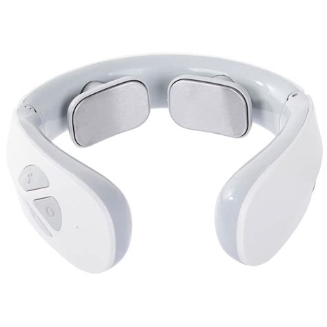 Уред за електростимулиращ масаж на шия и гръб 12 режима на масаж 15 степени на интензитет