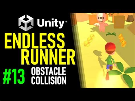 HOW TO MAKE AN ENDLESS RUNNER IN UNITY TUTORIAL HOW TO MAKE COLLISIONS IN UNITY YouTube