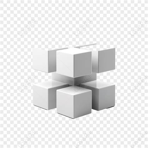 추상 큐브 기하학적 모양 3d 렌더링무늬정사각형 Png 일러스트 무료 다운로드 Lovepik