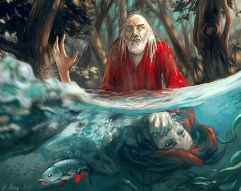 Vodník By Myques Vodnici Often Drown People When Those Happen To Swim In Their Territory Or