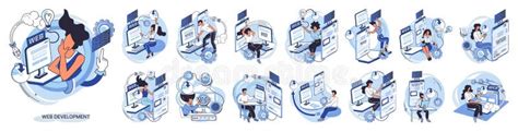 web development coding and programming creation digital software