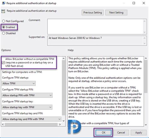 Enable Bitlocker Encryption On Windows 10 Without Tpm How To Use