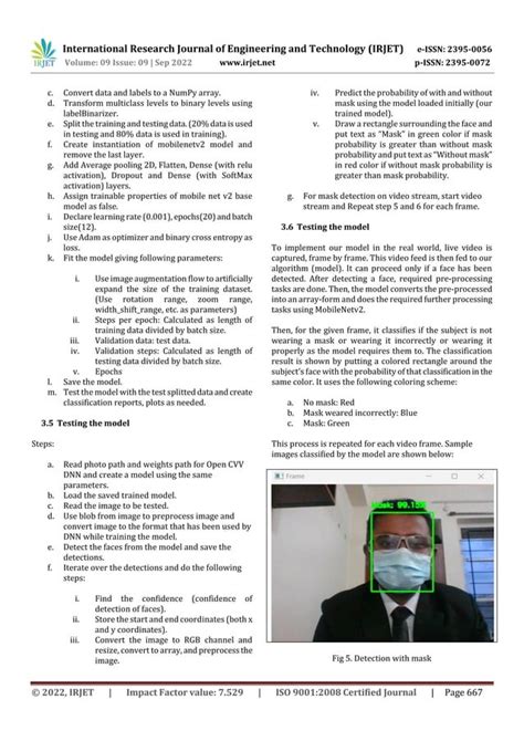Covid Face Mask Detection Using Neural Networks PDF