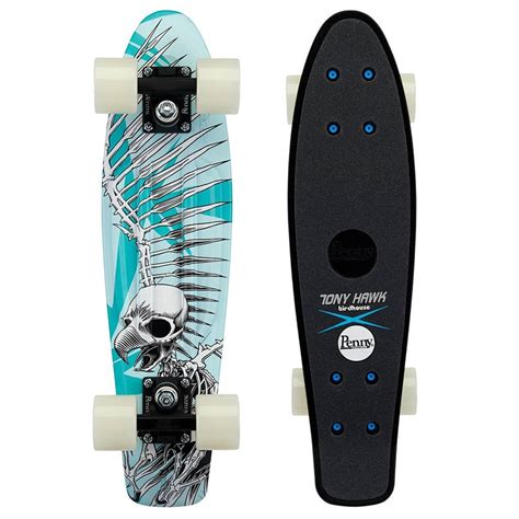 Longboard Penny Tony Hawk 22 Full Skull Snowboard Zezula