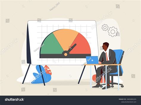 Benchmarking Concept Comparing Business Process Indicator Stock Vector Royalty Free 2403281221