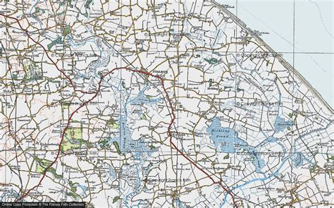 Historic Ordnance Survey Map Of Sutton 1922 Francis Frith