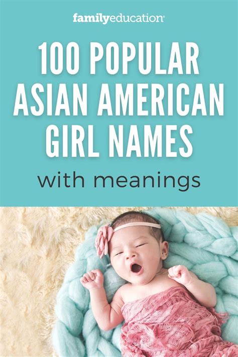 100 Popular Asian American Girl Names With Meanings Artofit