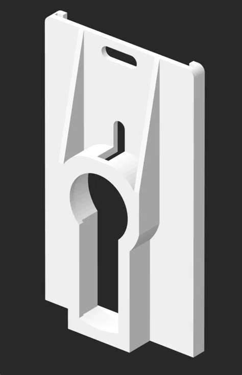 Badge And RSA Token Holder By Spmiller Download Free STL Model Printables Com