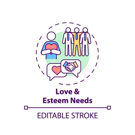 Self Esteem Circle Icon Stock Illustrations 195 Self Esteem Circle