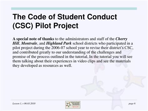 PPT Code Of Babe Conduct CSC Tutorial PowerPoint Presentation Free Download ID 1700417