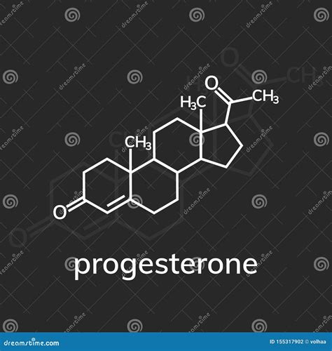 Progesterone Chemical Formula Progesterone Structural Chemical Formula