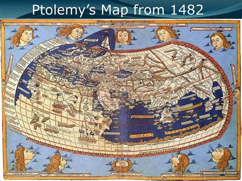 Ptolemy Map Of The World 1482