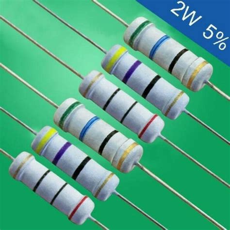 Jual 1 2 Megaohm 1 2 Mohm 1 2 M 1 2m Resistor 2watt Toleransi 5 2w 1m2 Kota Semarang Indo