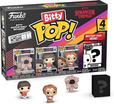 Stranger Things Season 1 Demogorgon Funko Bitty Pop Mini Figure 4 Pack